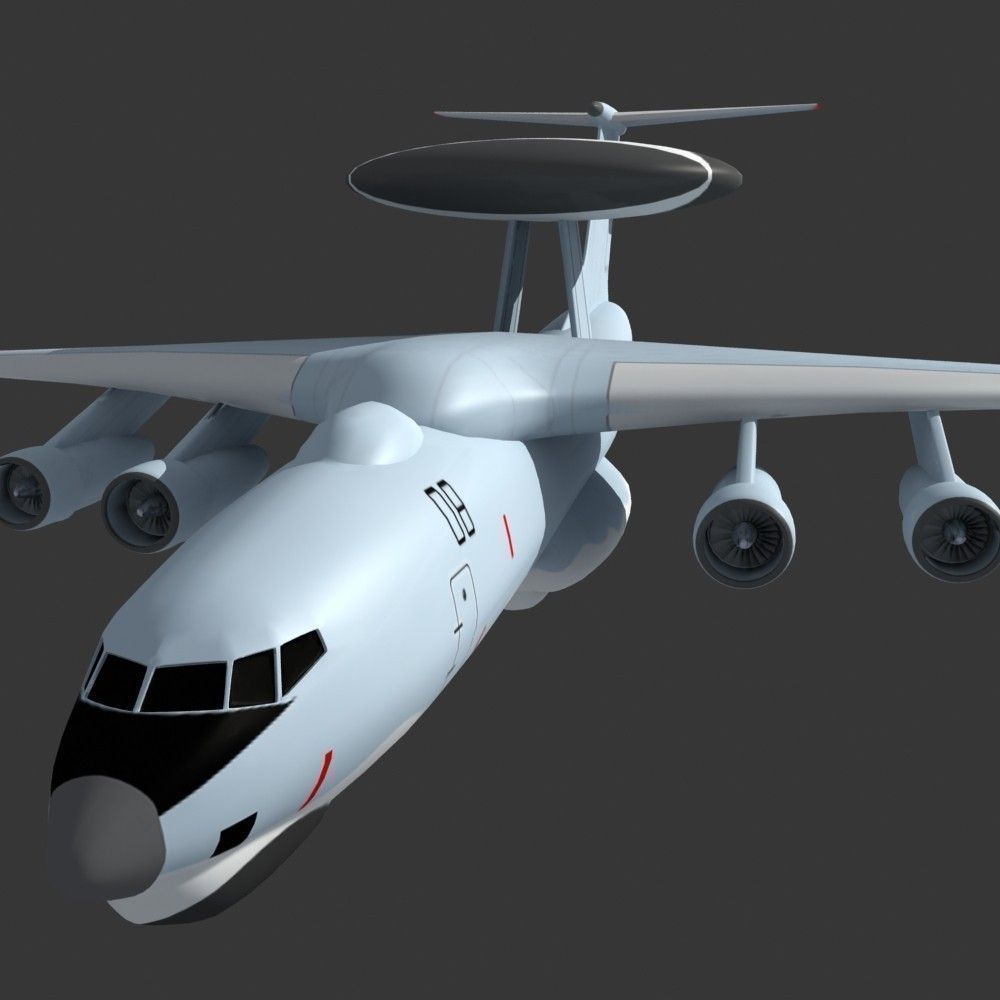 KJ 2000 AWACS 3D model | CGTrader