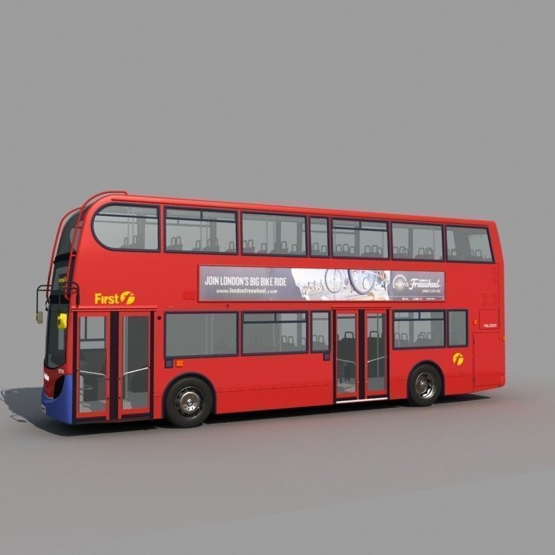 London Bus 3D model | CGTrader