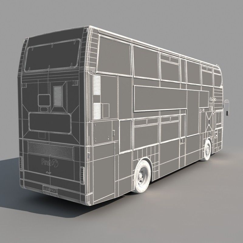 London Bus 3D model | CGTrader
