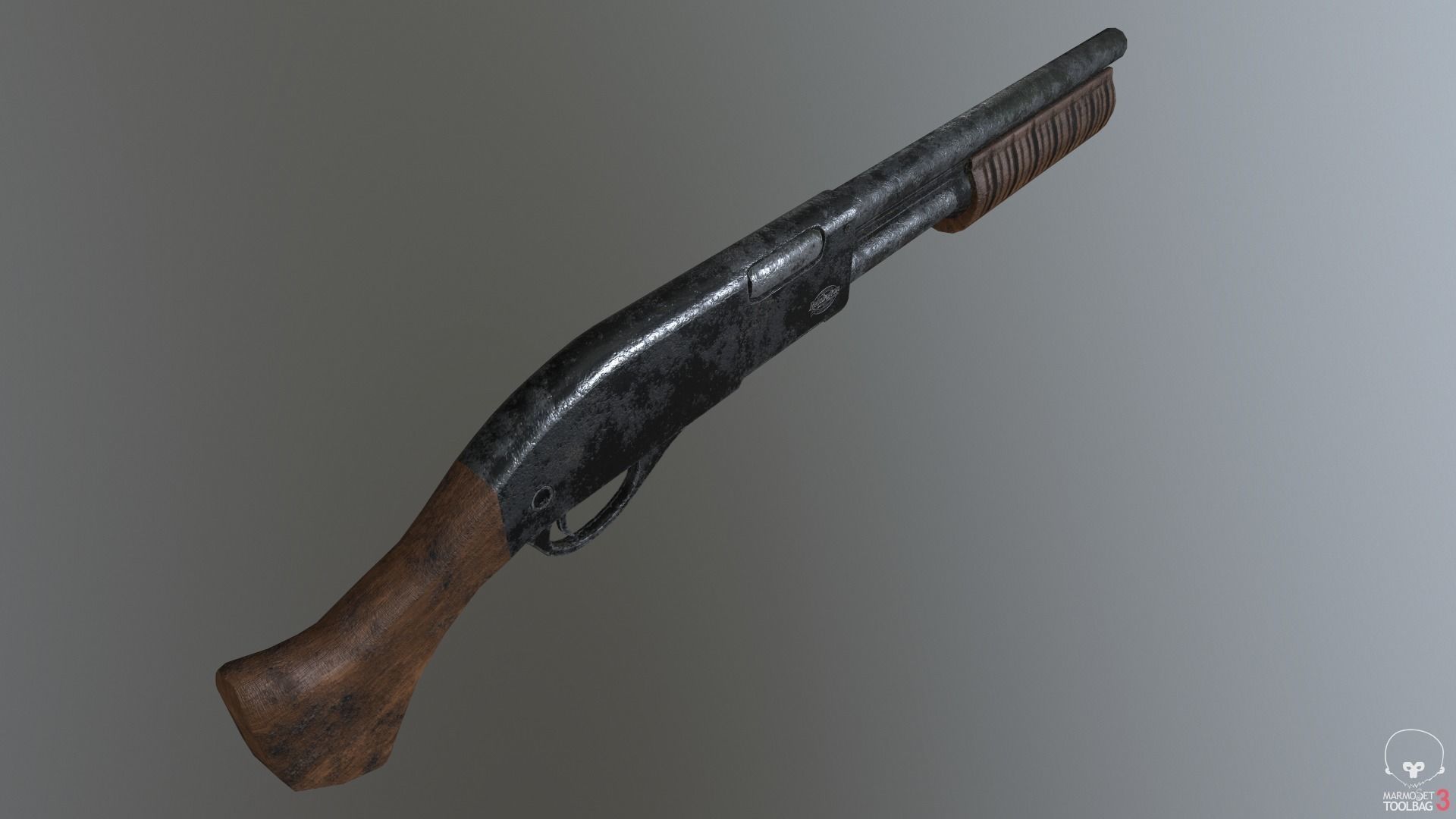 3D model Sawed Off Shotgun VR / AR / low-poly | CGTrader
