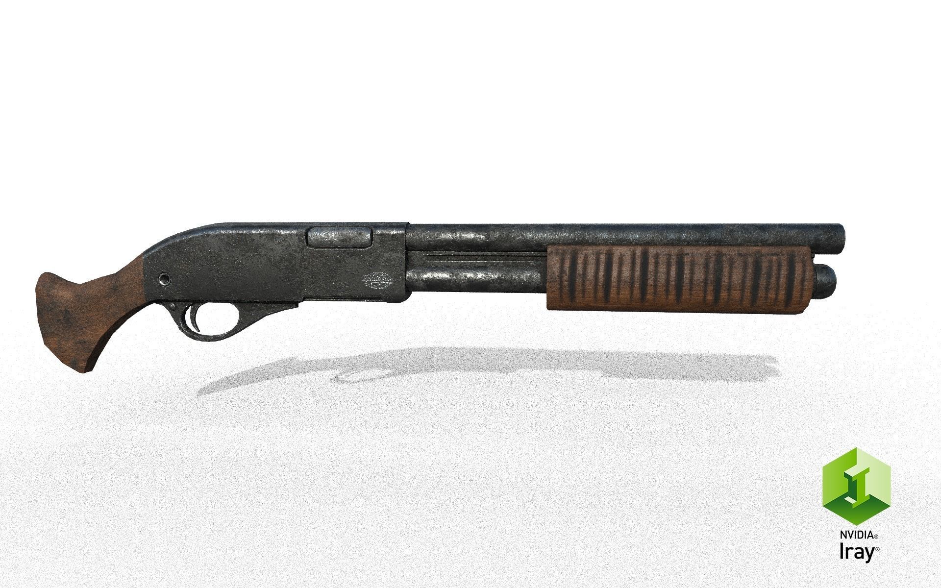 3D model Sawed Off Shotgun VR / AR / low-poly | CGTrader