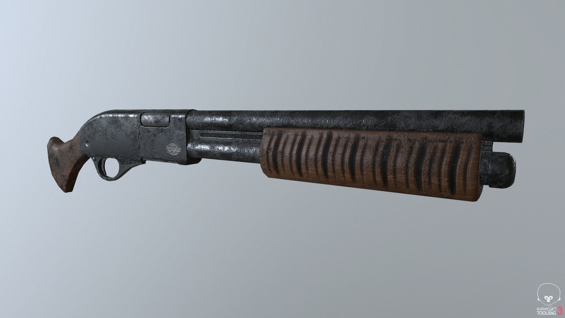 3D model Sawed Off Shotgun VR / AR / low-poly | CGTrader