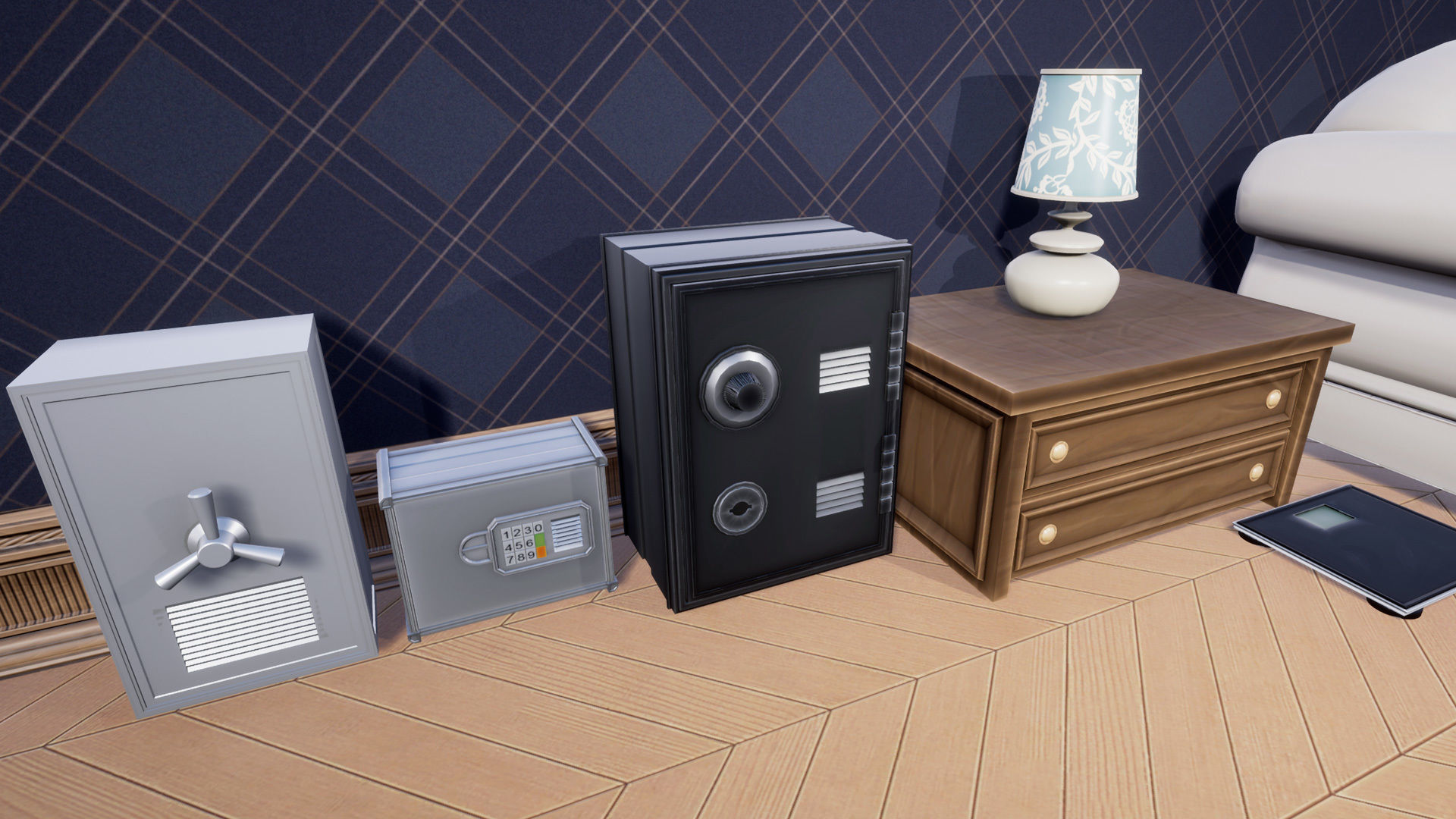 3D model Stylized Interior Set VR / AR / low-poly | CGTrader