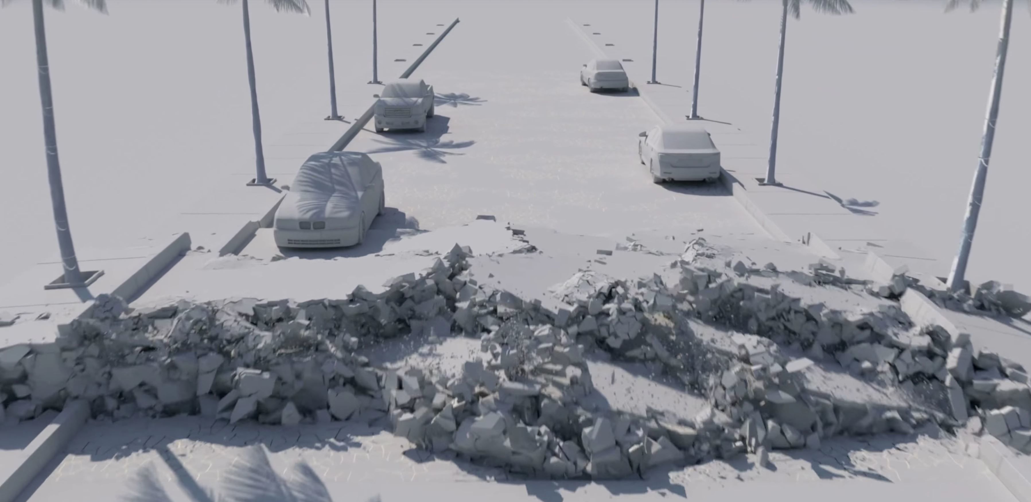 3D model 2012 Quake FX Thinking Particles Destruction Project Files VR / AR / low-poly rigged ...