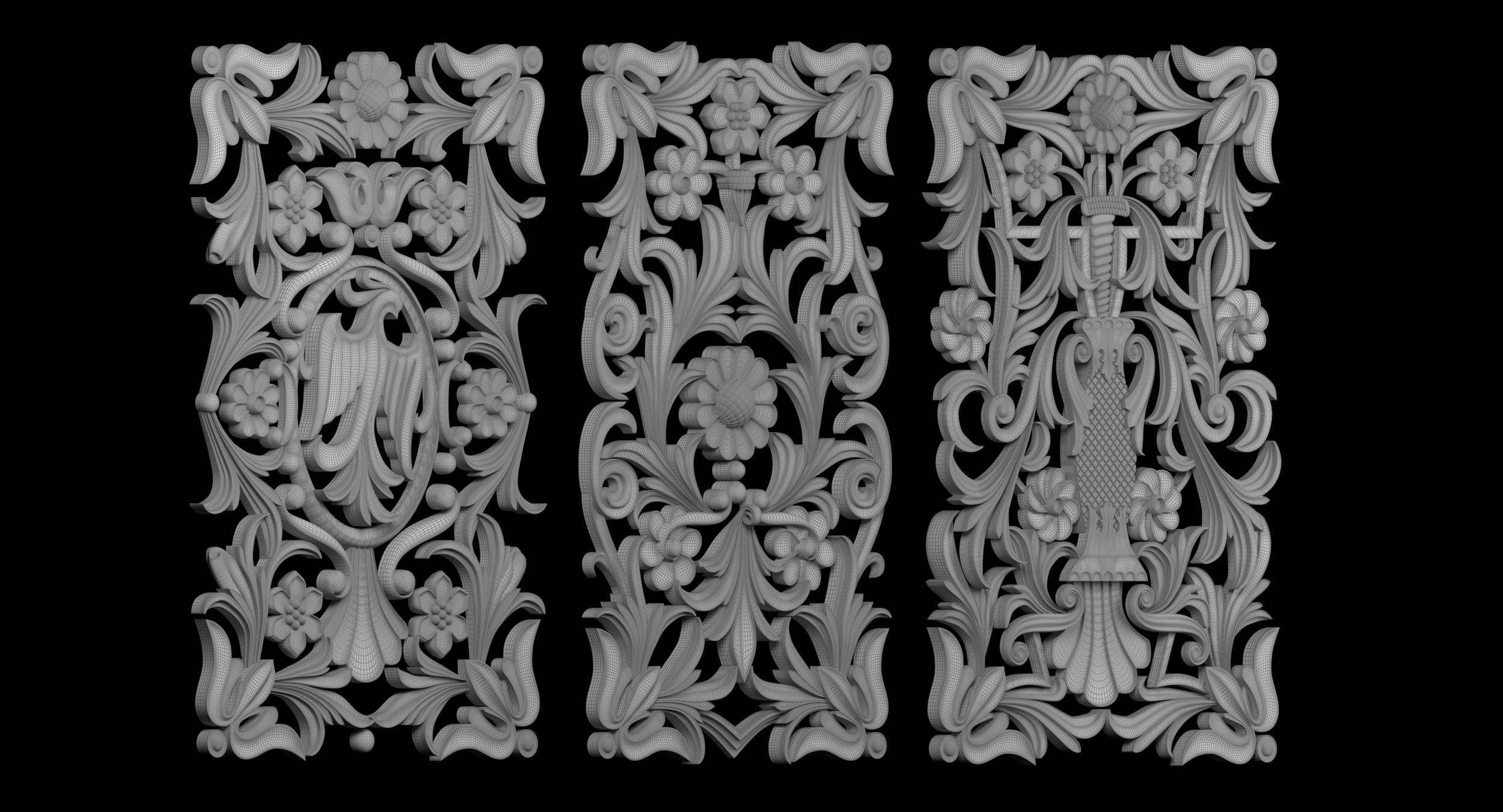 Carving 3D model | CGTrader