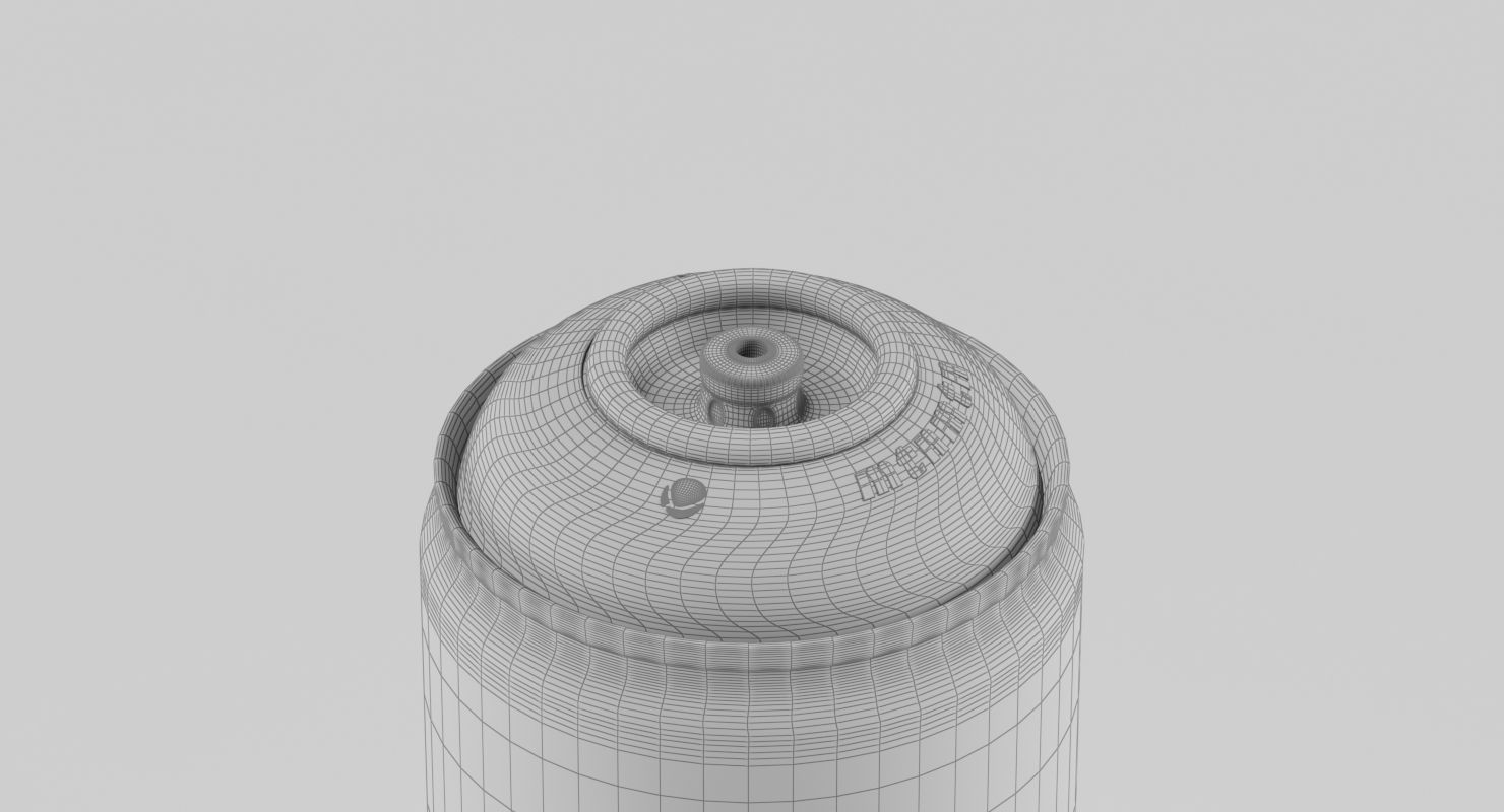 Montana Alien Spray Can 3D model | CGTrader