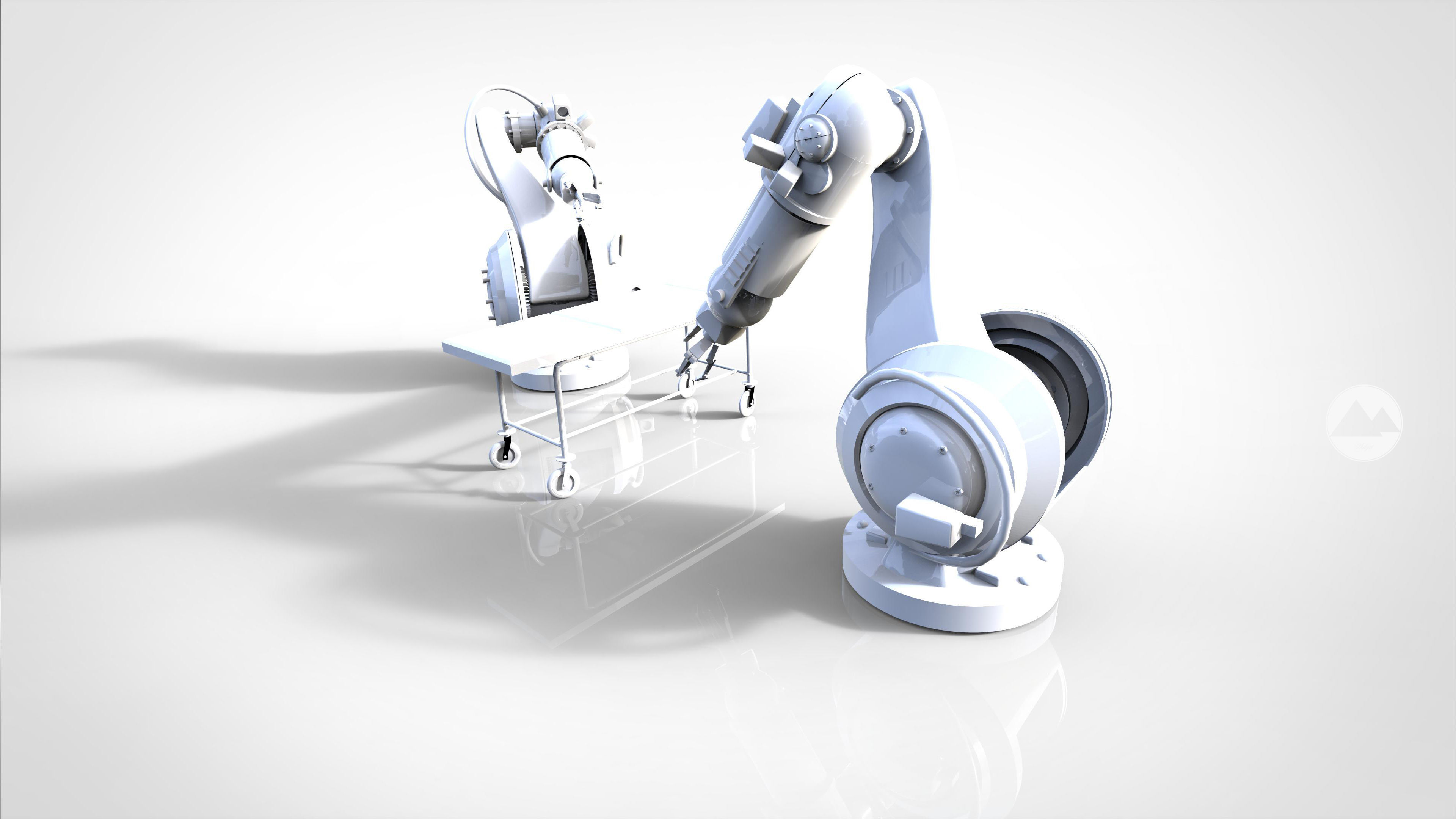 3D Biomedical Machine | CGTrader