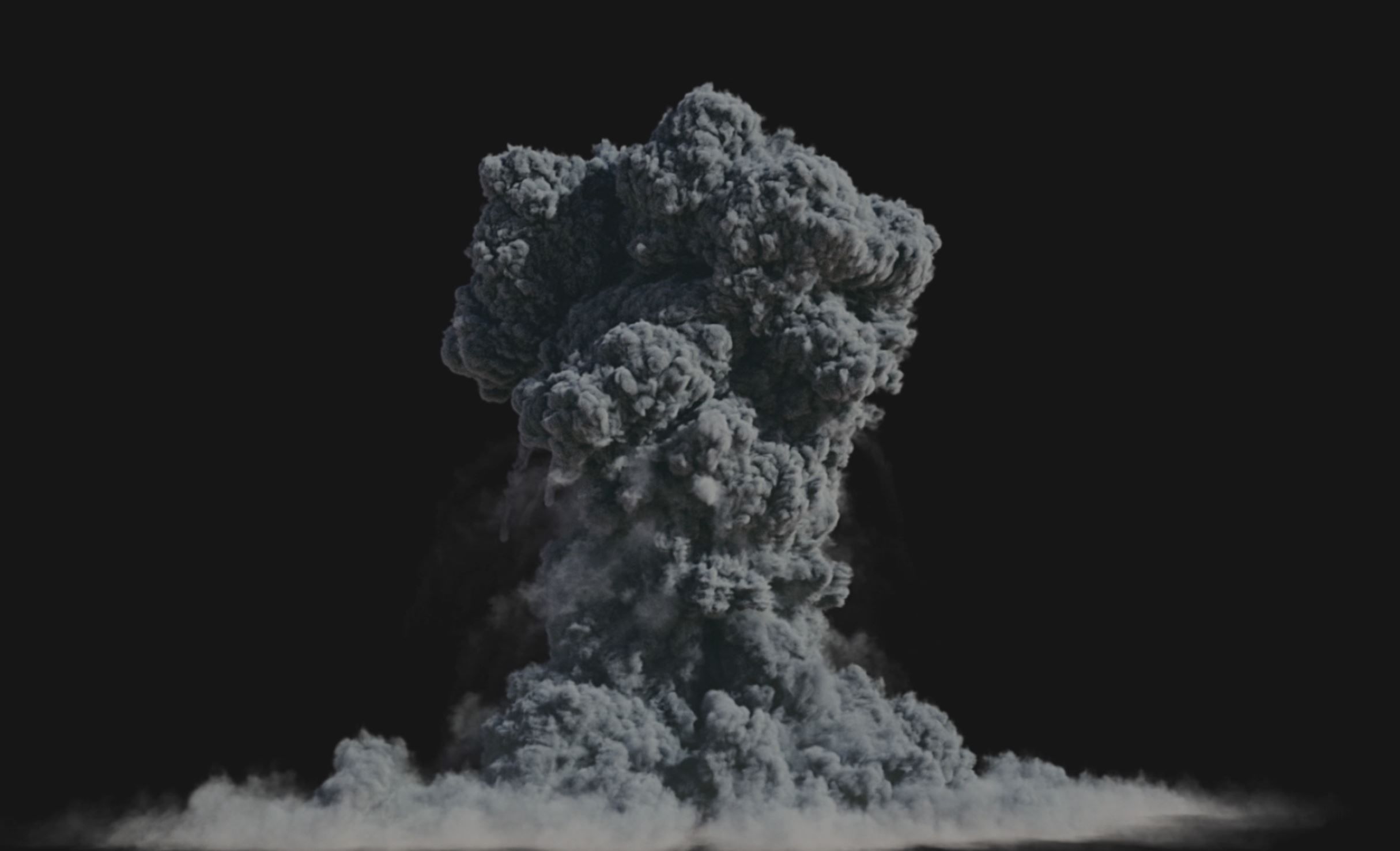 3D model Houdini Explosion Asset Sand Advection Explosion lifetime lisc ...