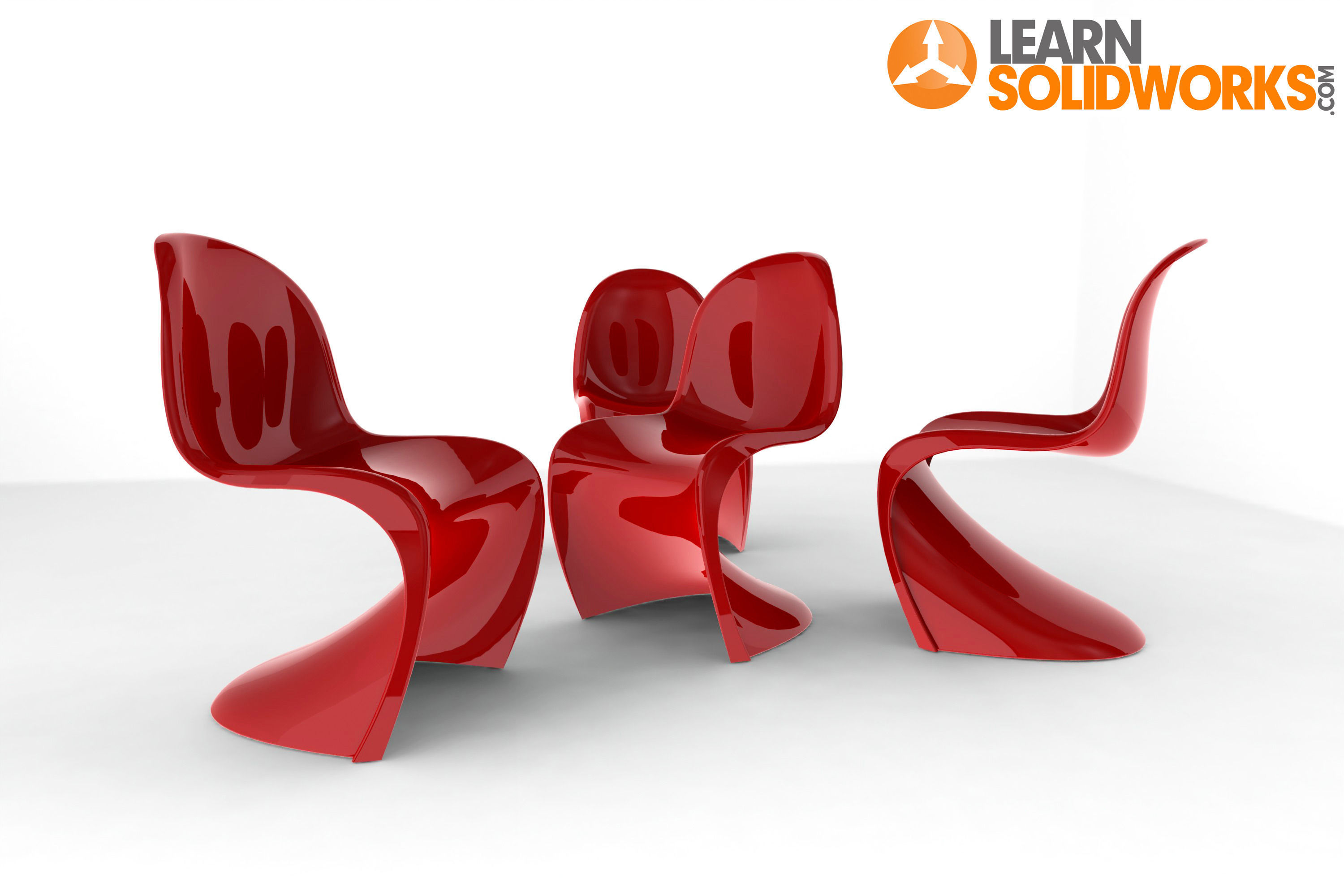 Panton Chair free 3D Model STL SLDPRT SLDASM SLDDRW IGE IGS IGES ...