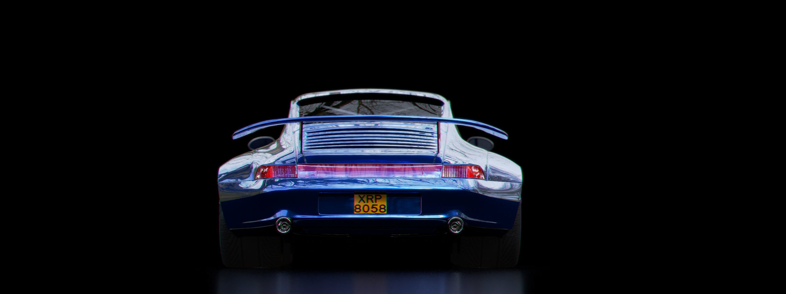 Porsche 911-964 GT 3D model | CGTrader