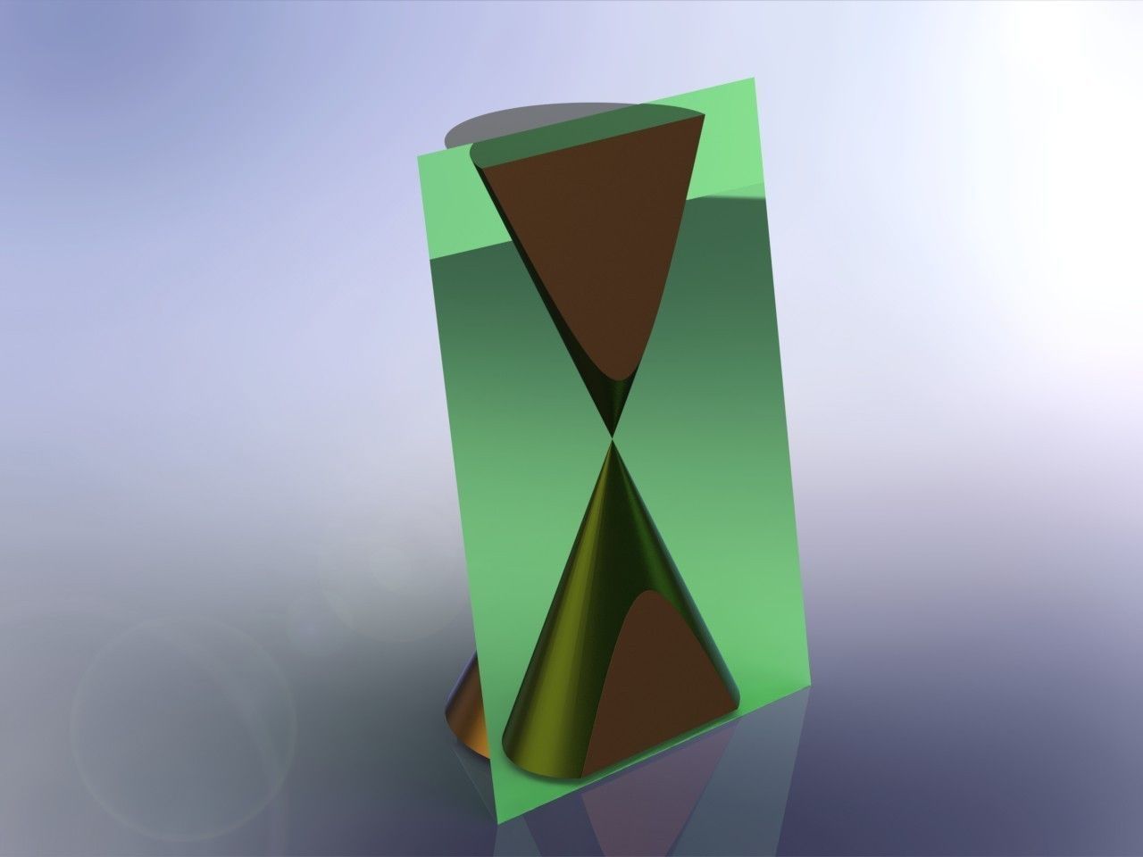 Conic Sections free 3D model | CGTrader