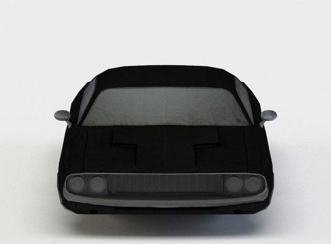 3D model Car with no wheels VR / AR / low-poly | CGTrader