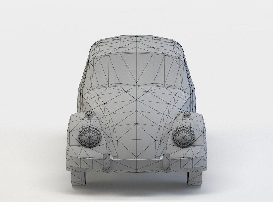 3D model Car bug VR / AR / low-poly | CGTrader