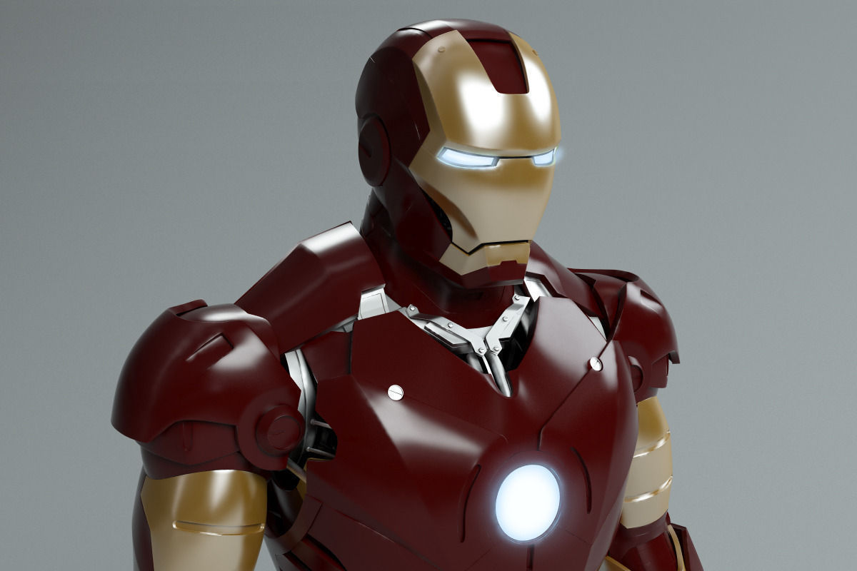 Iron Man mark 3 3D model | CGTrader