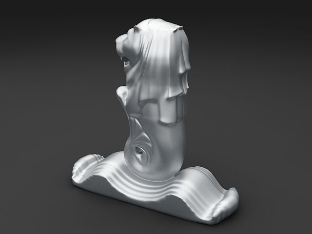 Merlion 3D model 3D model 3D printable | CGTrader