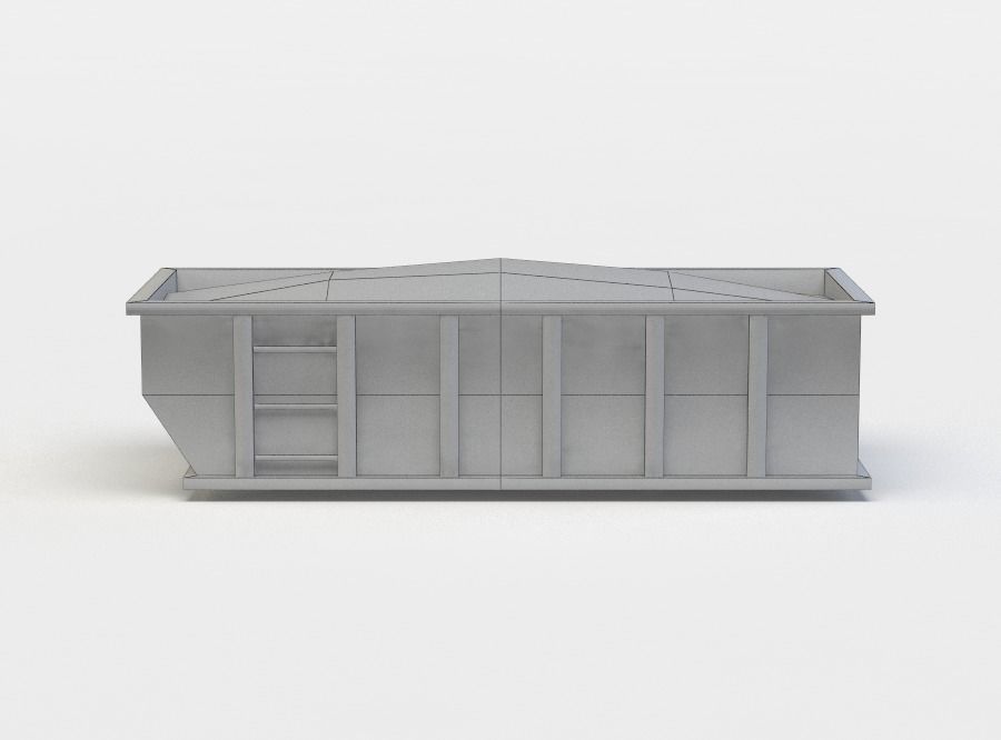 3D model Dumpster roll off VR / AR / low-poly | CGTrader