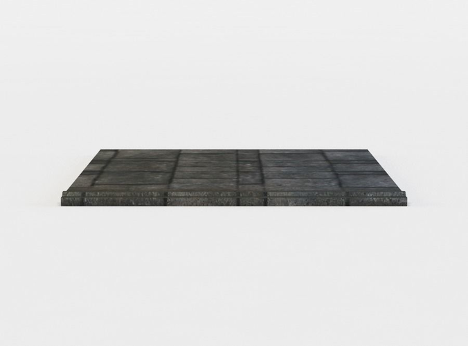 3D model Floor platform VR / AR / low-poly | CGTrader