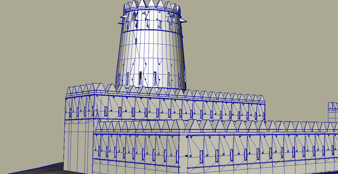 3D model Arab Fort VR / AR / low-poly | CGTrader