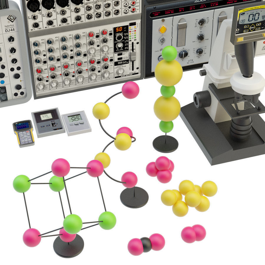 Medical laboratory set 2 3D model | CGTrader