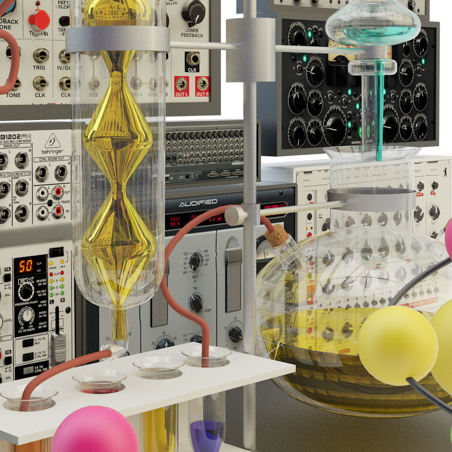 Medical laboratory set 2 3D model | CGTrader