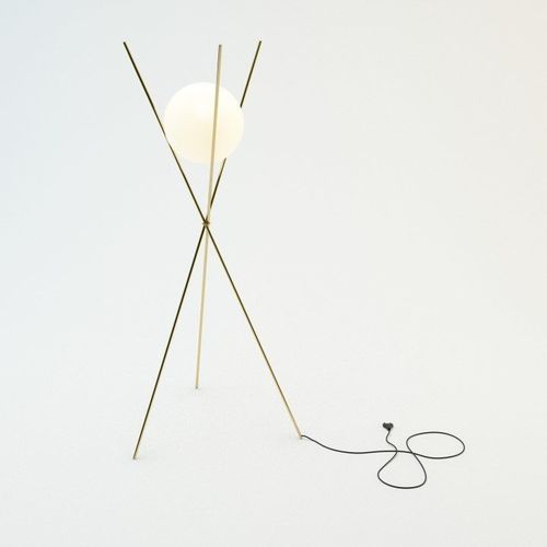 3D model Tree in the moonlight Lamp VR / AR / low-poly | CGTrader