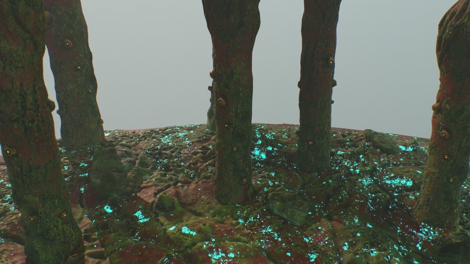 3D model Alien world environment scene VR / AR / low-poly | CGTrader