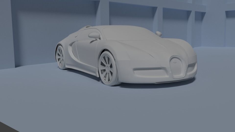 BUGATTI VEYRON free 3D model | CGTrader