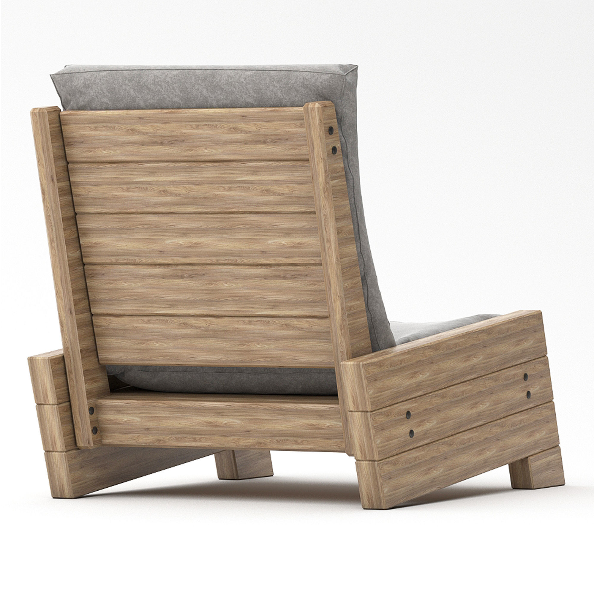 Outdoor Chair relaxation render ready vray 3D model | CGTrader