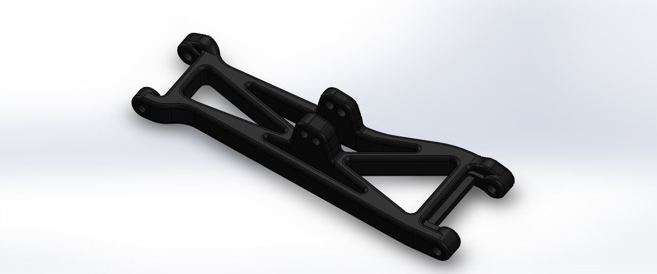 Team Associated SC10 RC10 T4 Front Arm Left Right ASC7446 3D model 3D ...