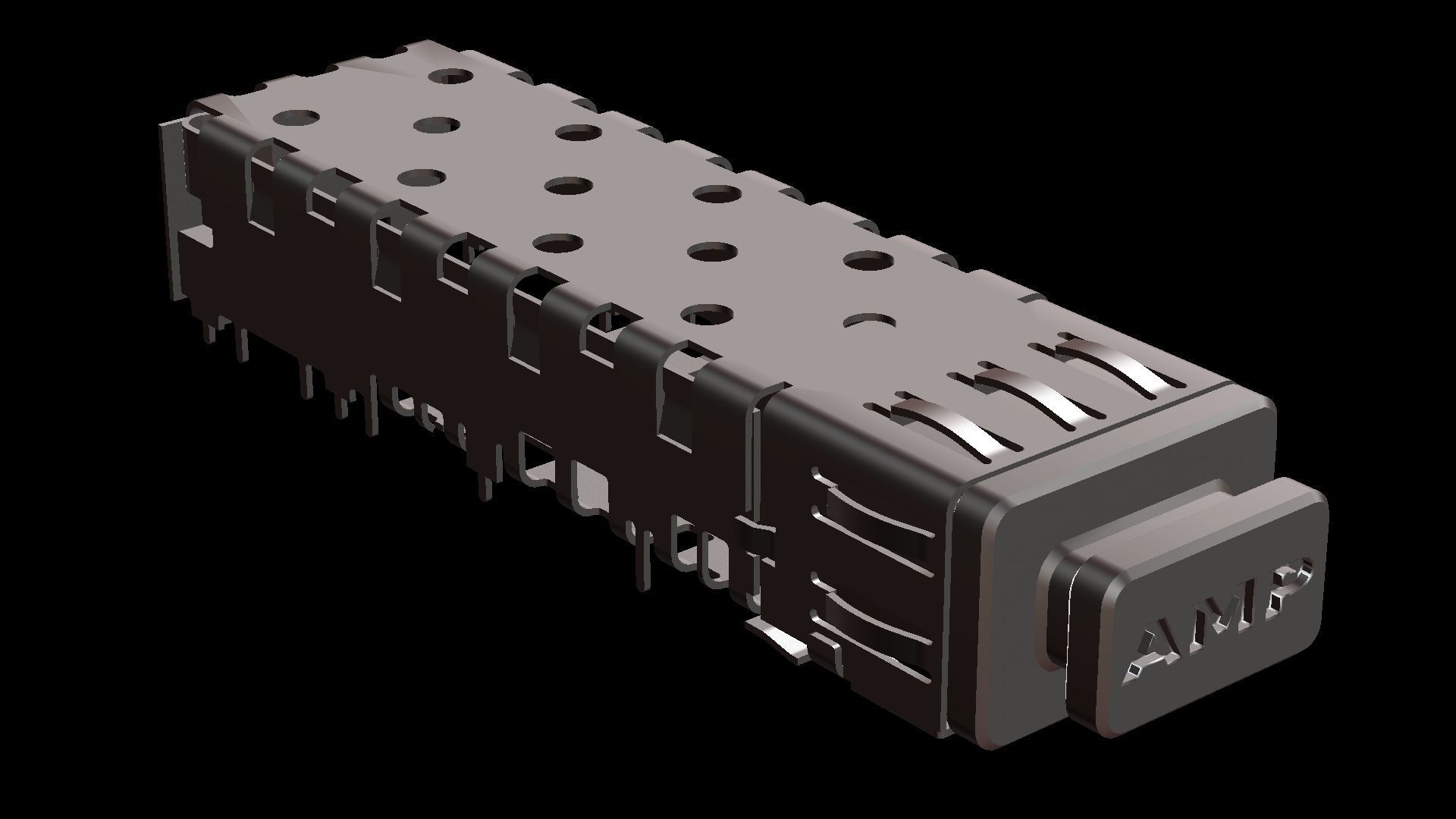 Sfp Port 3d Model Cgtrader