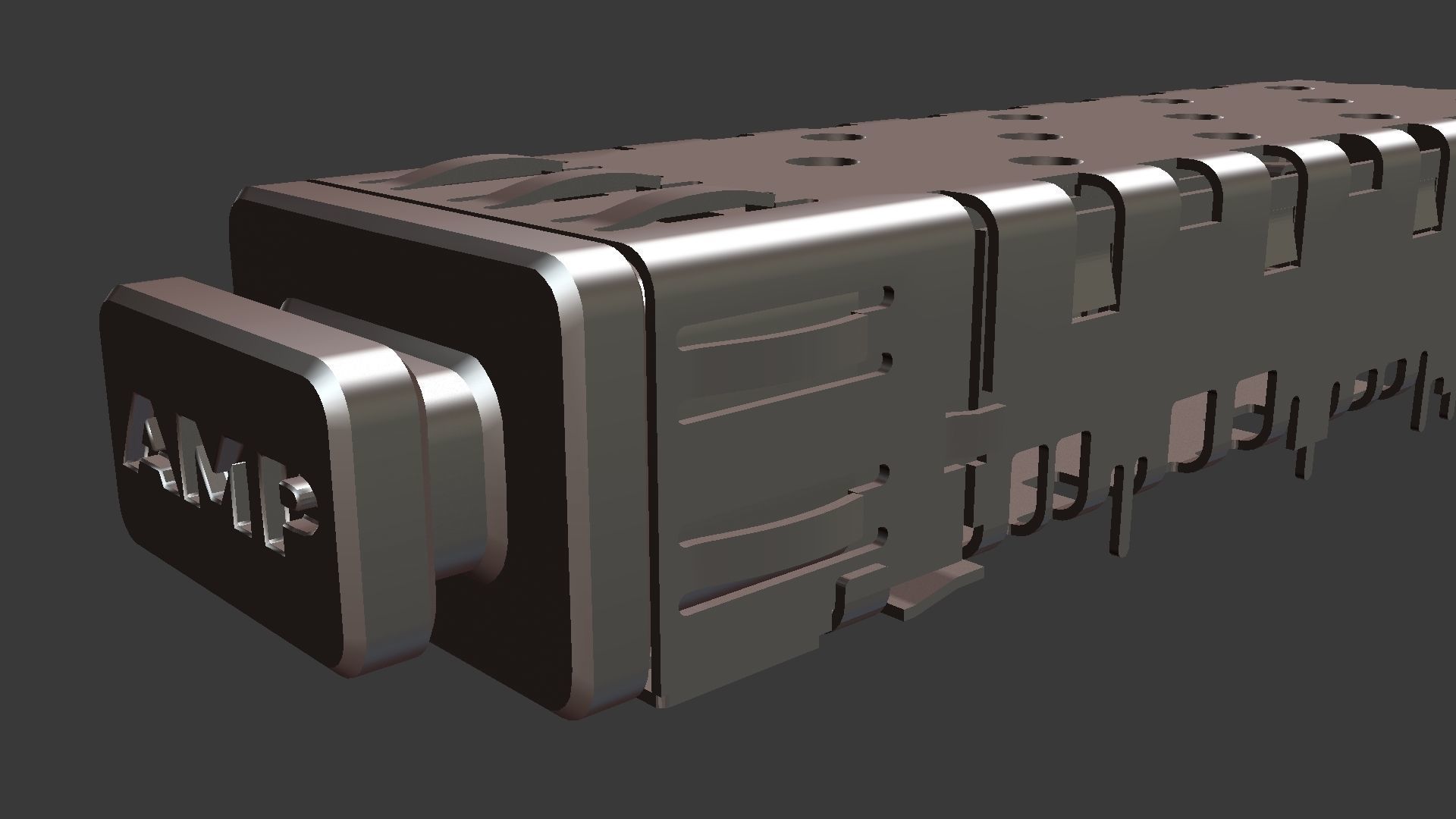 SFP Port 3D model | CGTrader