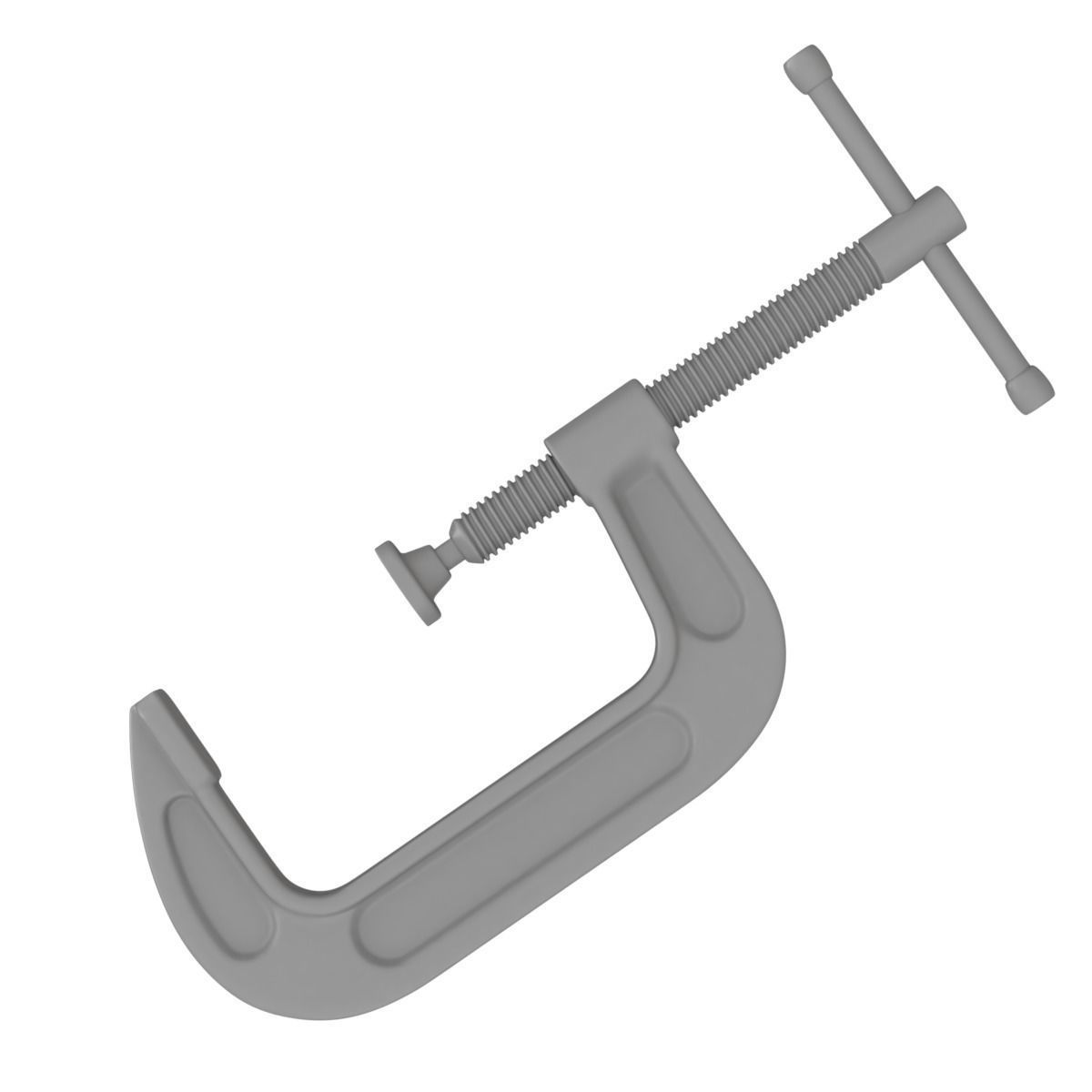 C-Clamp clamp 3D model | CGTrader