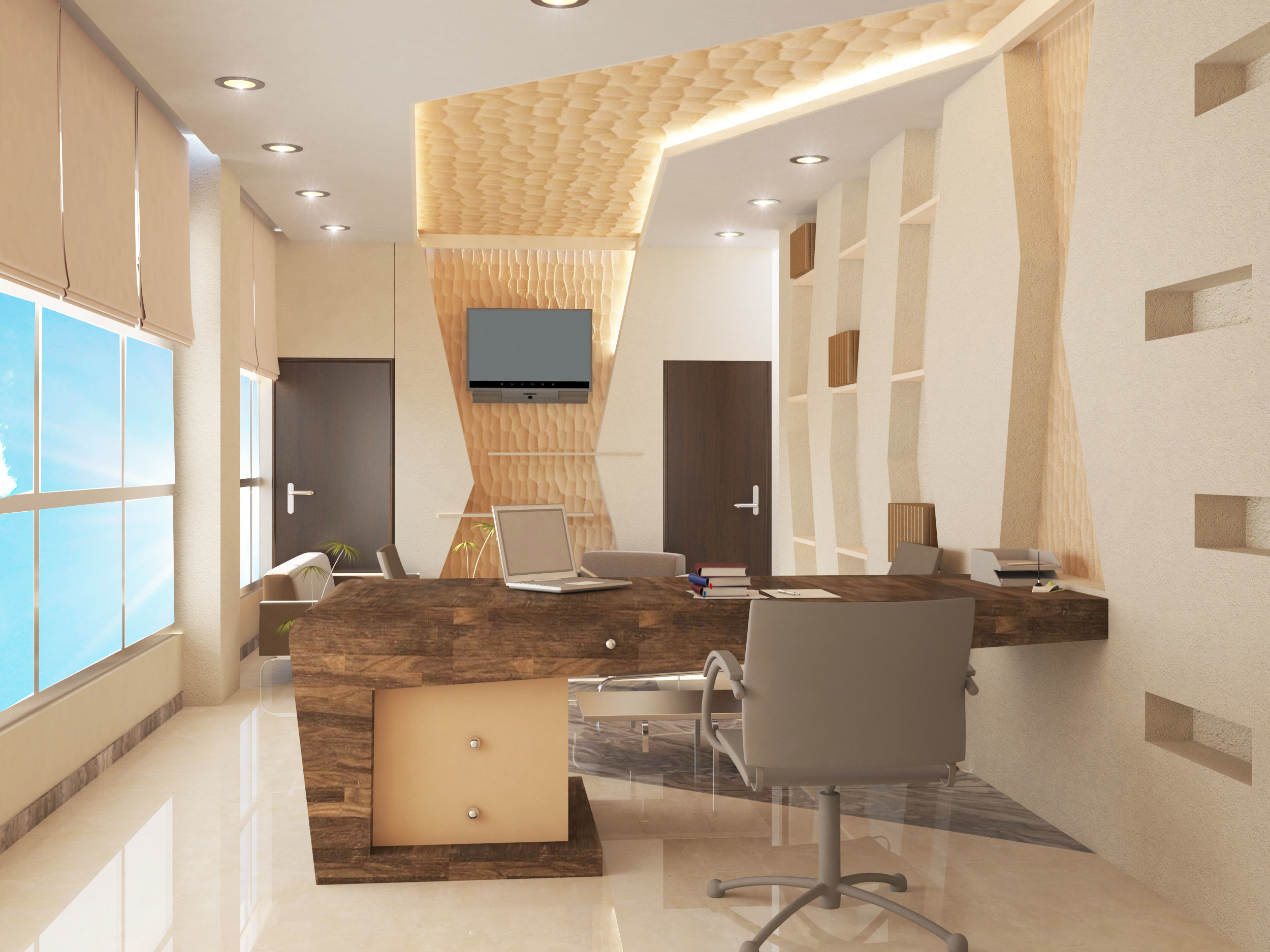 manager office 3D model 3D printable | CGTrader