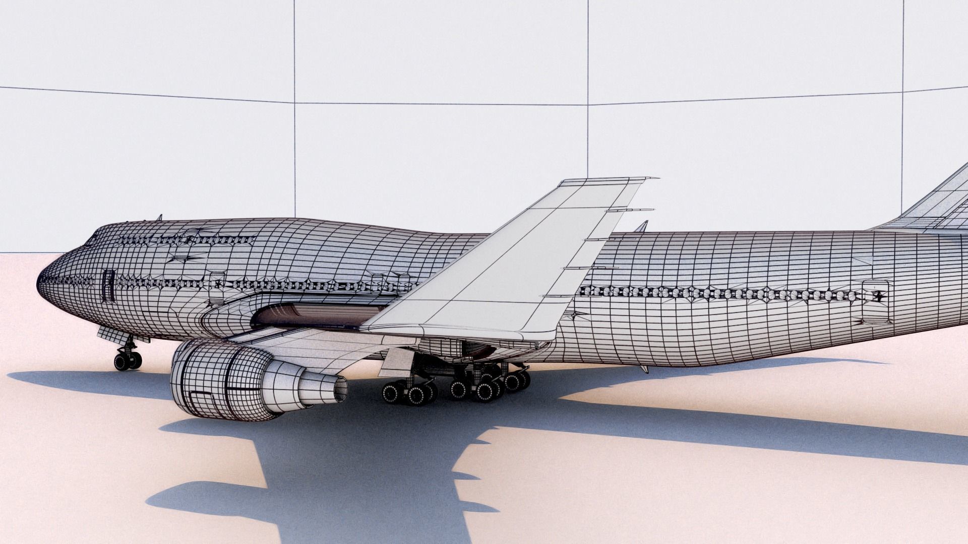 Boeing 747 3D model | CGTrader