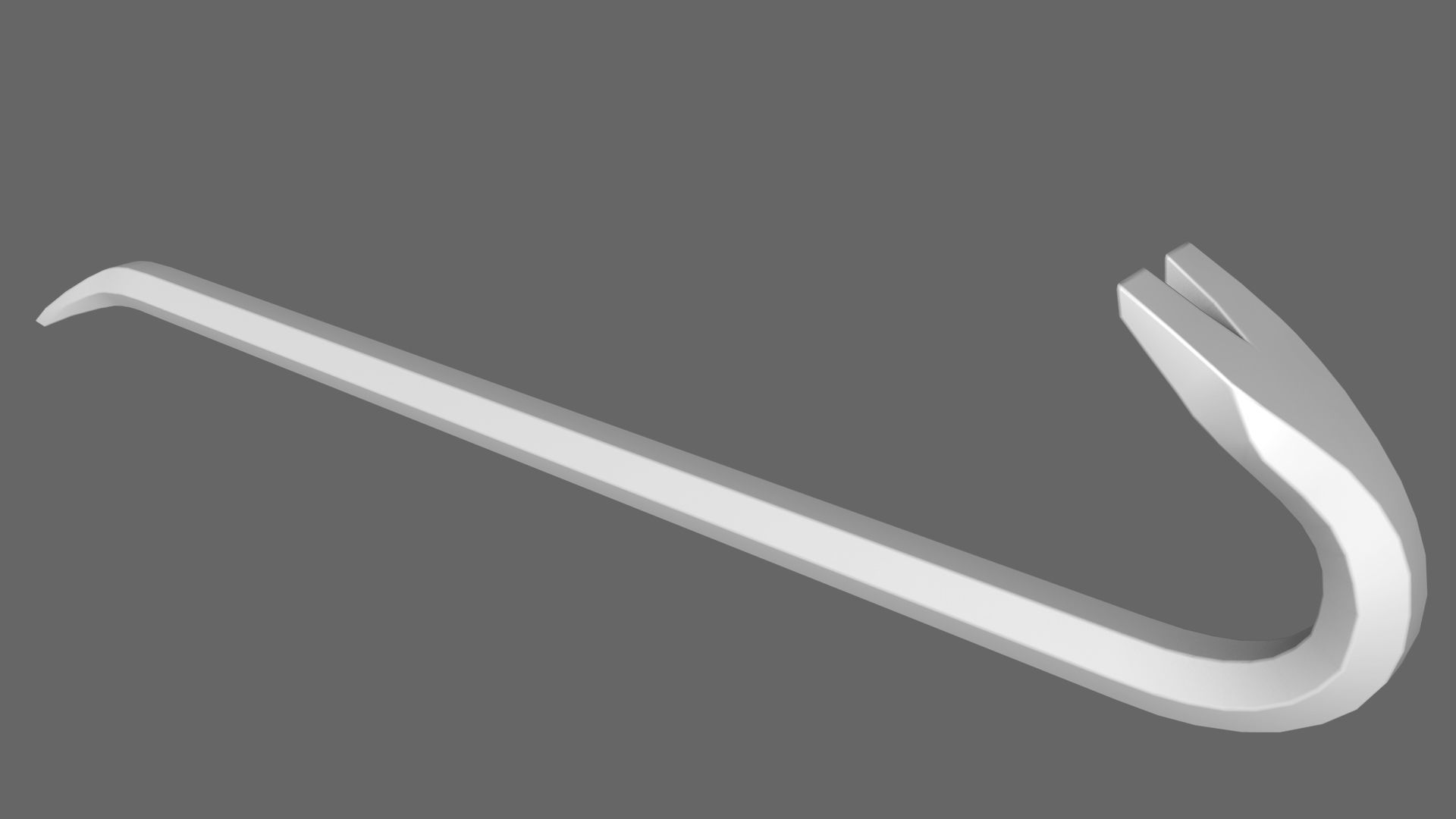 3D model 3D Crowbar Game VR / AR / low-poly | CGTrader