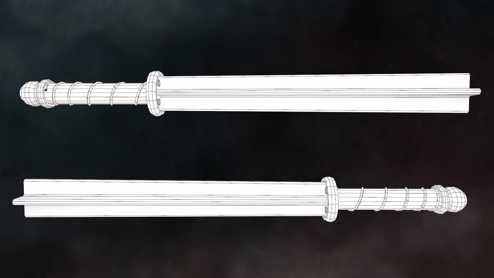 3D model Bar Mace VR / AR / low-poly | CGTrader