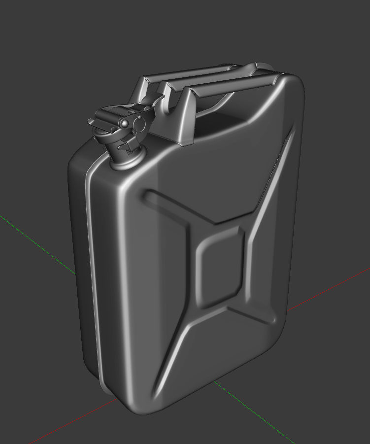 Fuel Can 3D model | CGTrader