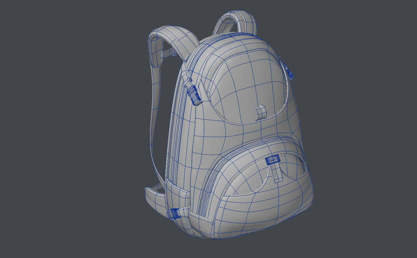 Simple Backpack 3D model | CGTrader