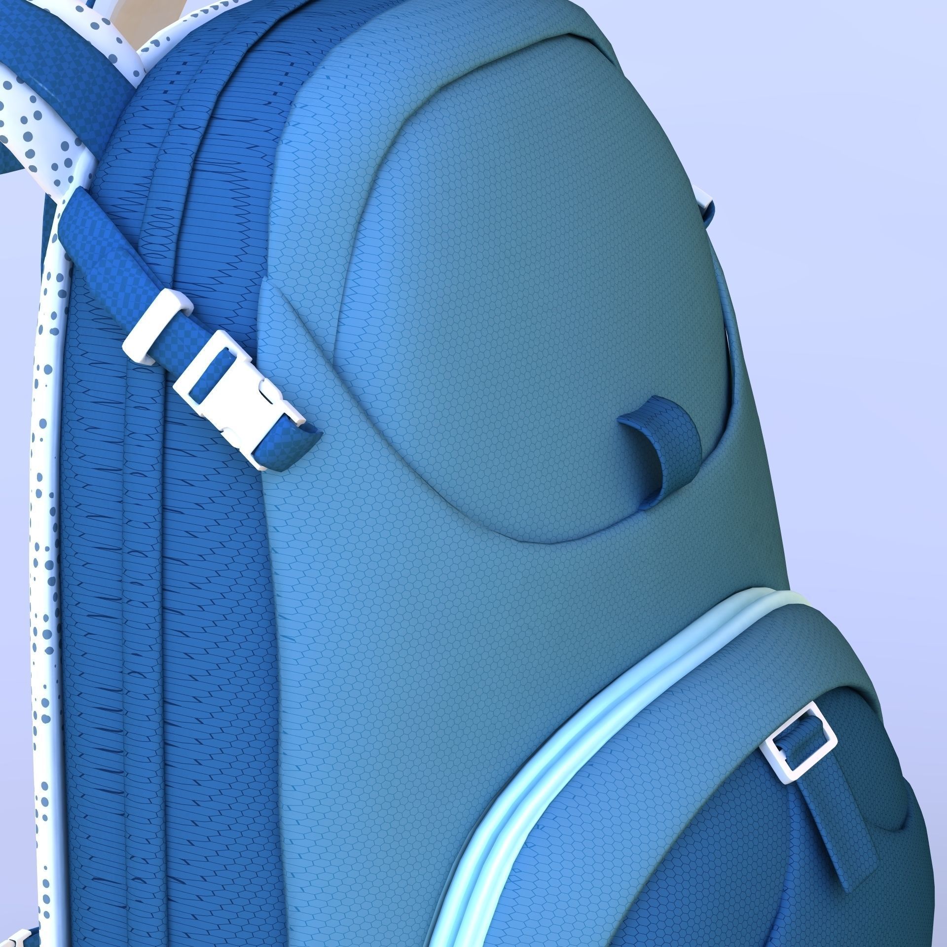 Simple Backpack 3D model | CGTrader