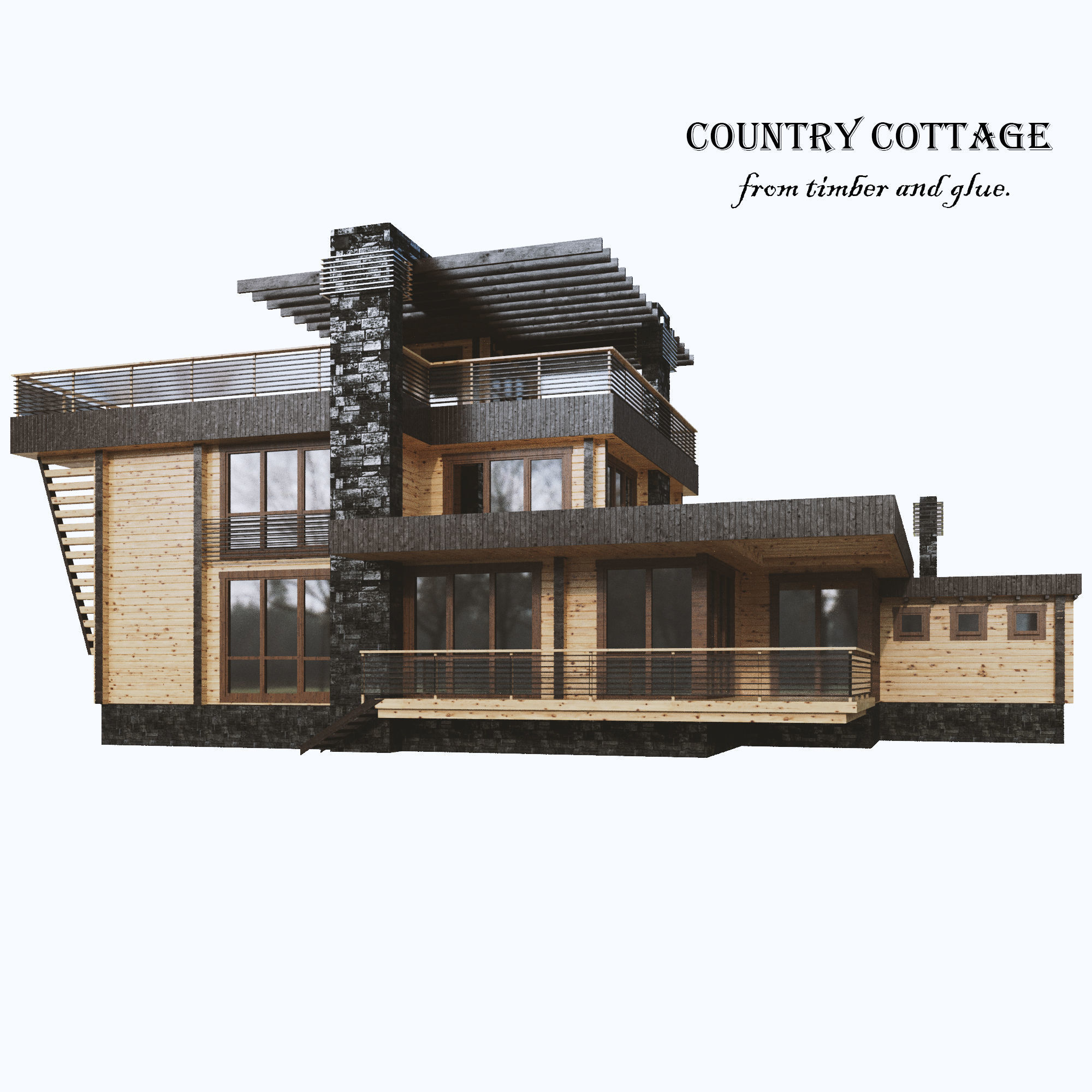 Cottage 3D model | CGTrader