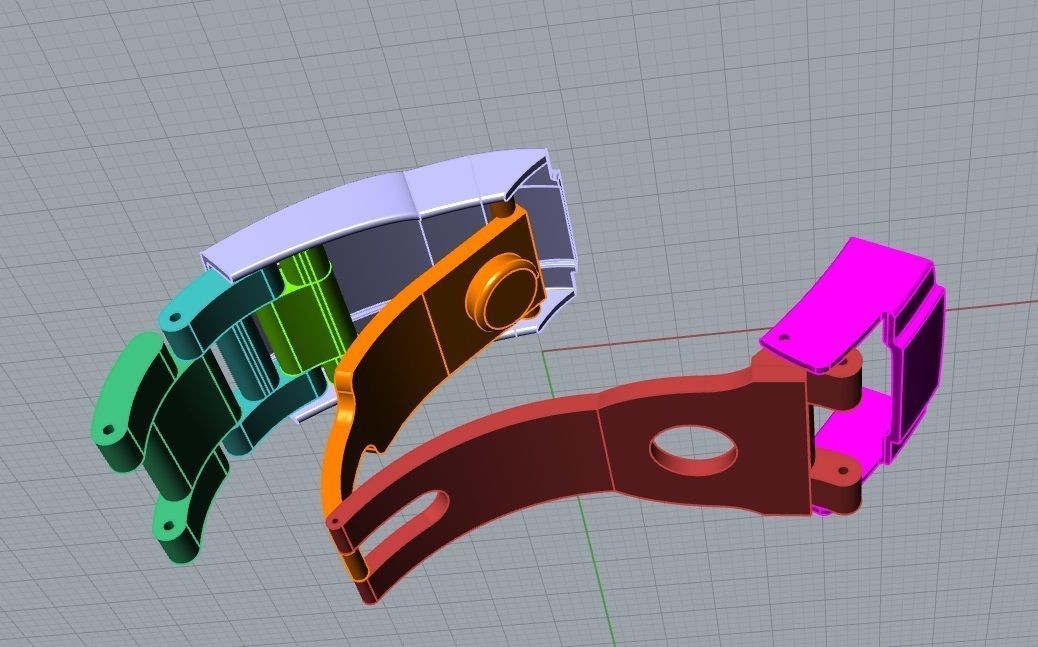 WATCH CROWNED DIAMONDS 3D PRINTABLE 3D model 3D printable | CGTrader