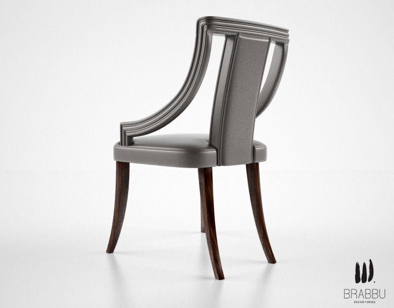 Brabbu Eanda dining chair 3D model | CGTrader