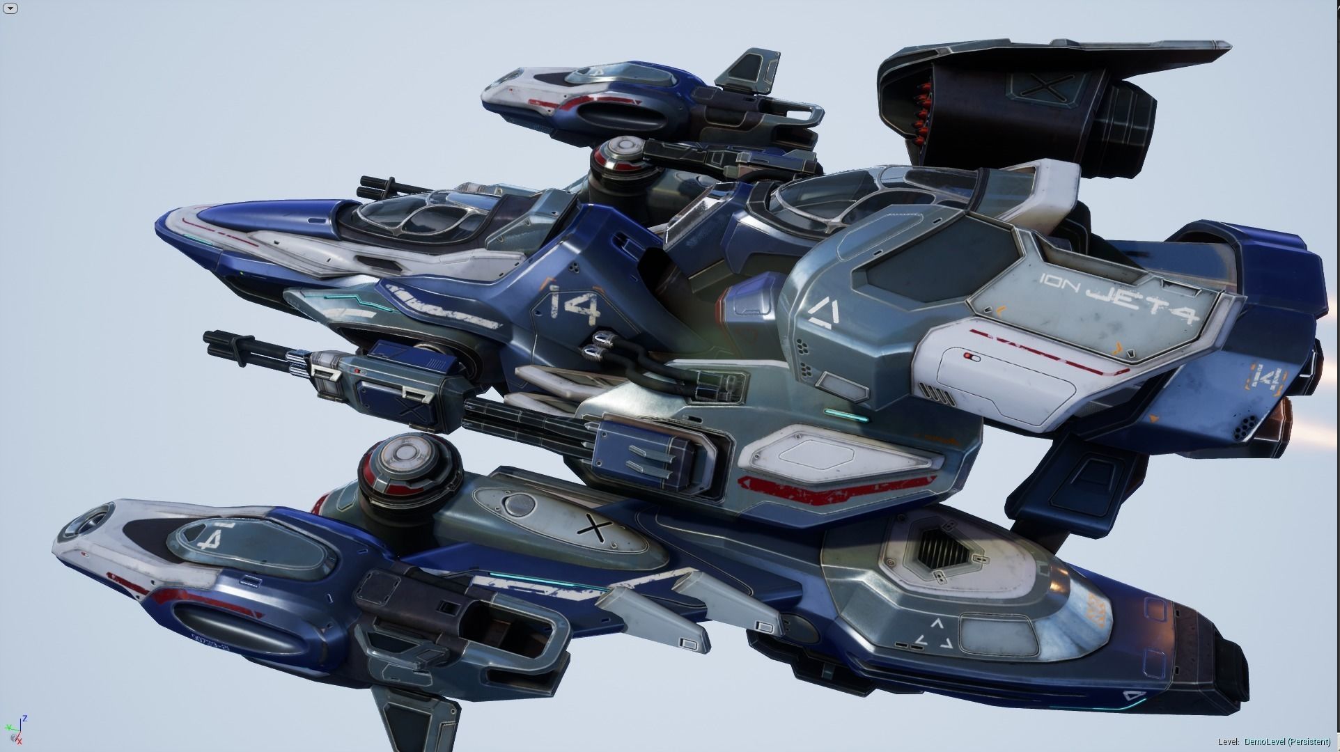 3D model Spaceships Essential Pack - game models VR / AR / low-poly ...