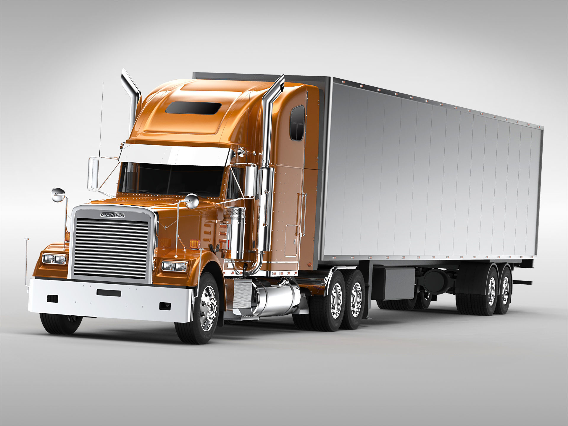 Freightliner Classic XL 3D model | CGTrader