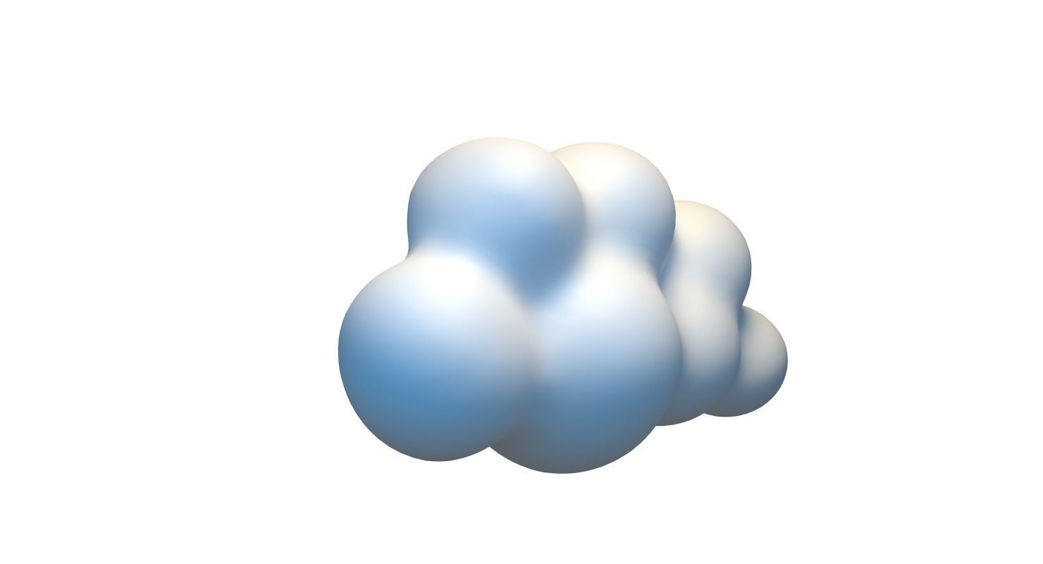Cloud V2 3D model | CGTrader