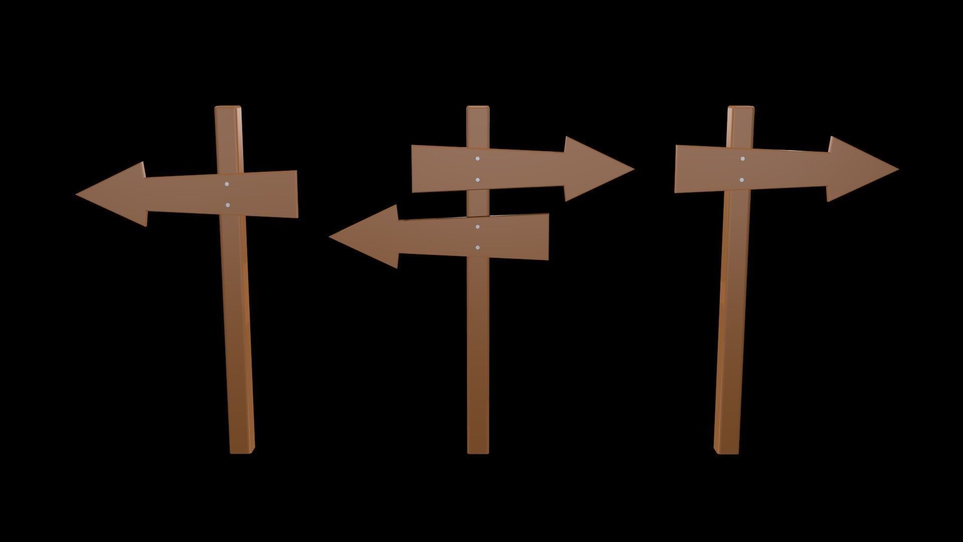 3D model Low poly pointers VR / AR / low-poly | CGTrader