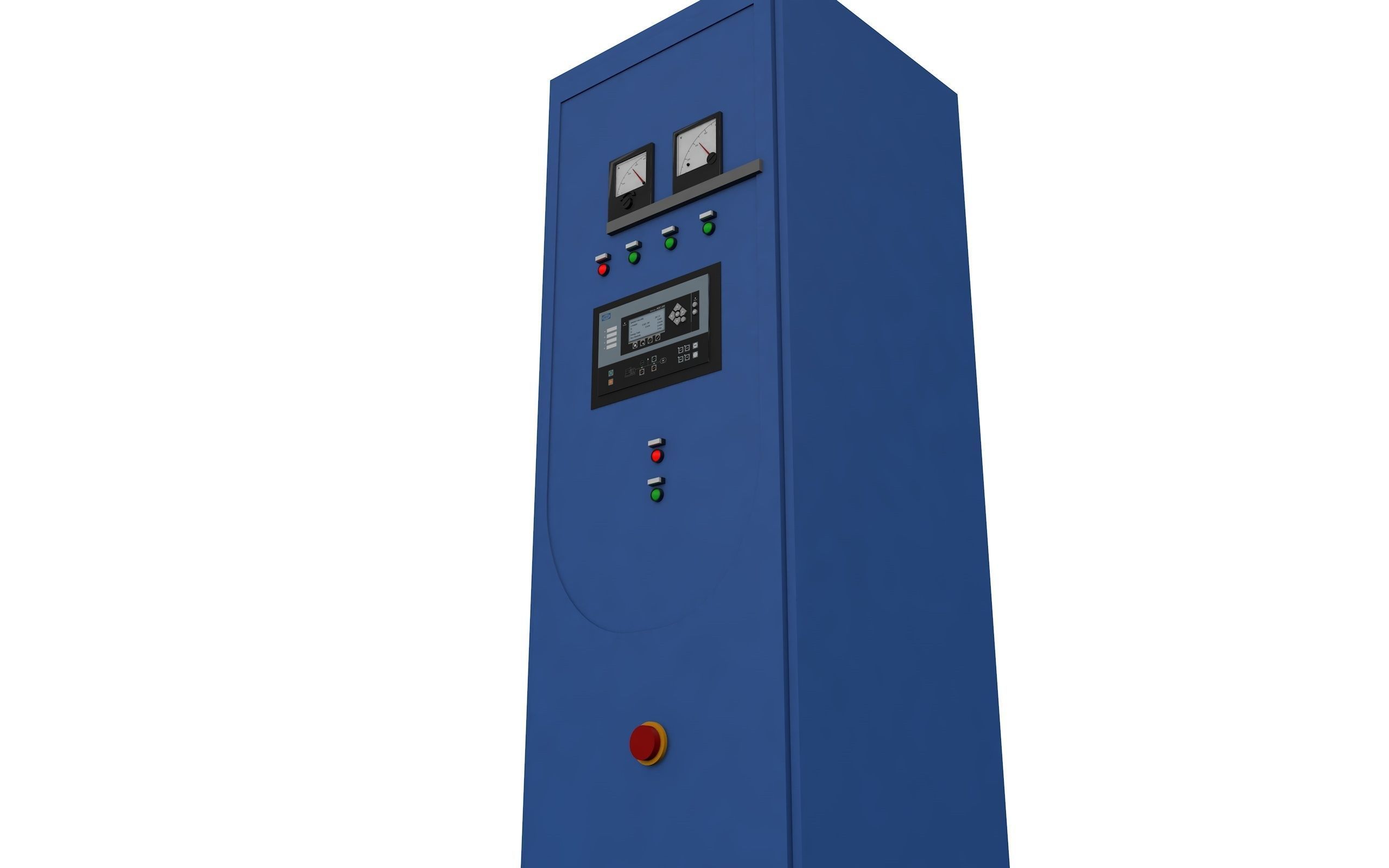 Electric Control Panel 3D model | CGTrader