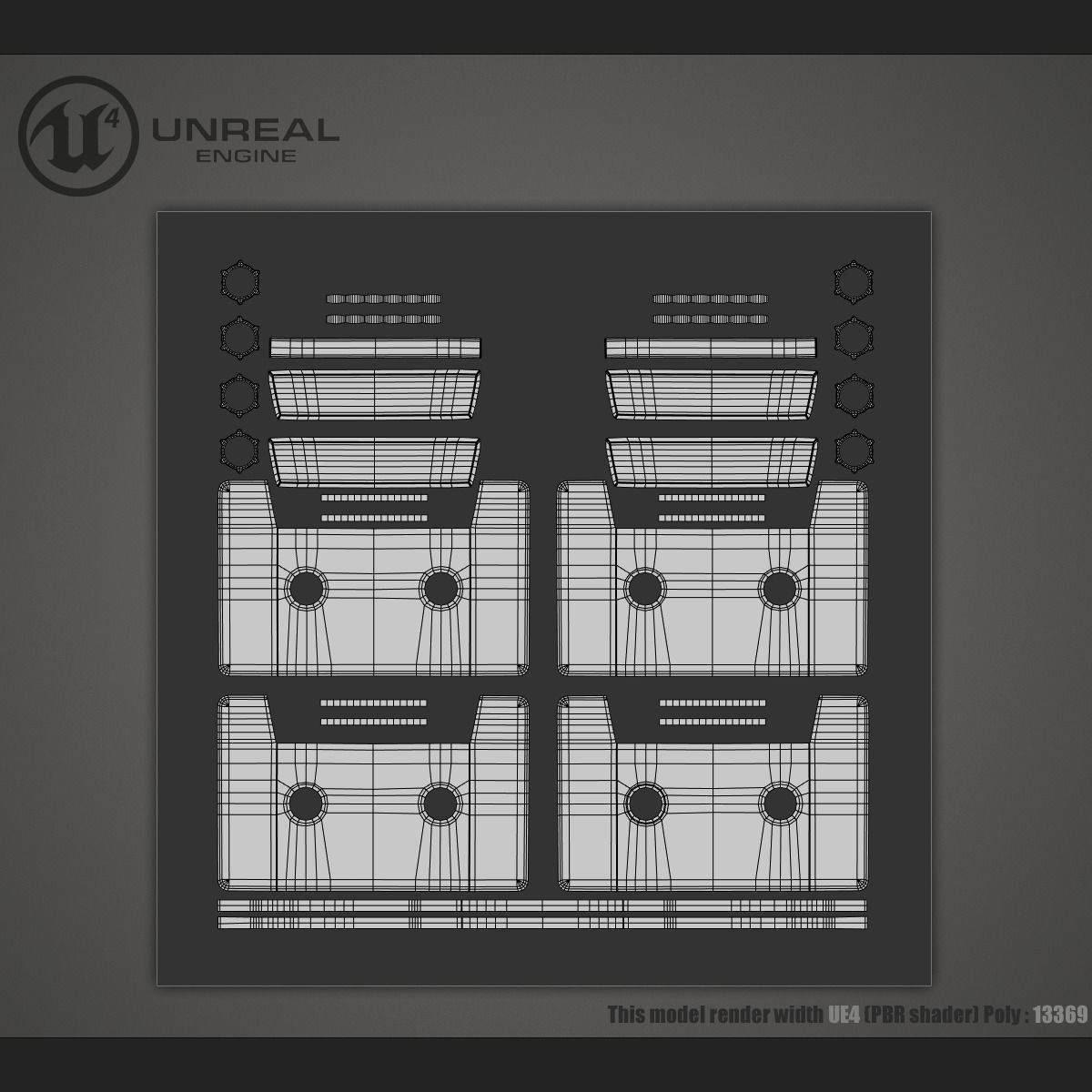3D model Vintage Cassette Player VR / AR / low-poly | CGTrader