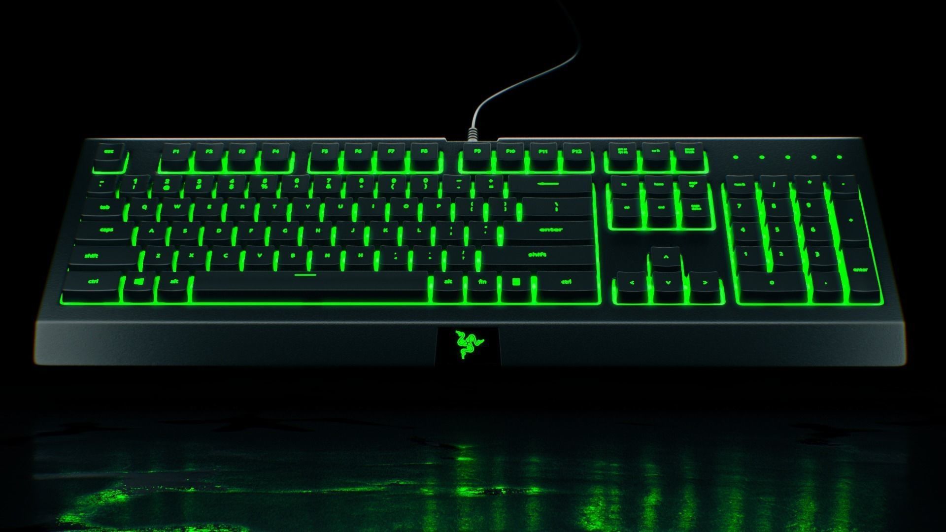 RAZER cynosa chroma pro keyboard 3D model | CGTrader