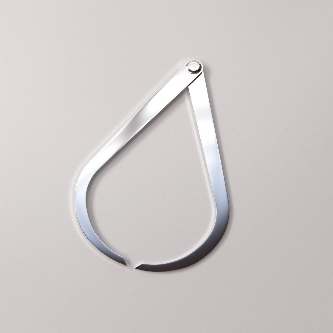 Outside Caliper 3D model | CGTrader